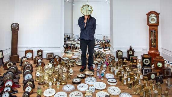 Preparations for Castle Drogo art installation ticking over nicely ...