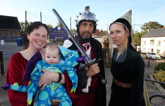 Medieval merriment at Hatherleigh Primary School | okehampton-today.co.uk