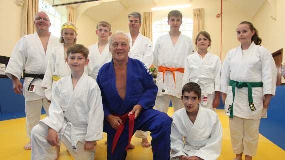 Sporting legend Brian Jacks visits Okehampton | okehampton-today.co.uk