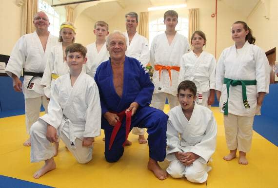 Sporting legend Brian Jacks visits Okehampton | okehampton-today.co.uk