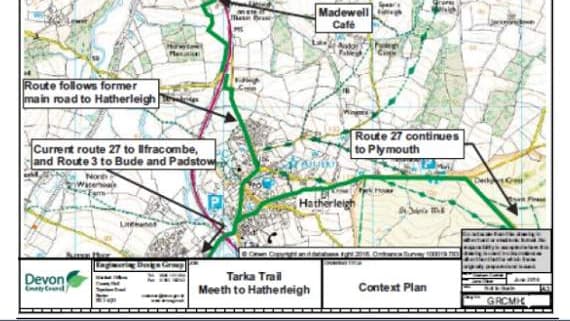 Tarka Trail extension gets conditional approval | okehampton-today.co.uk