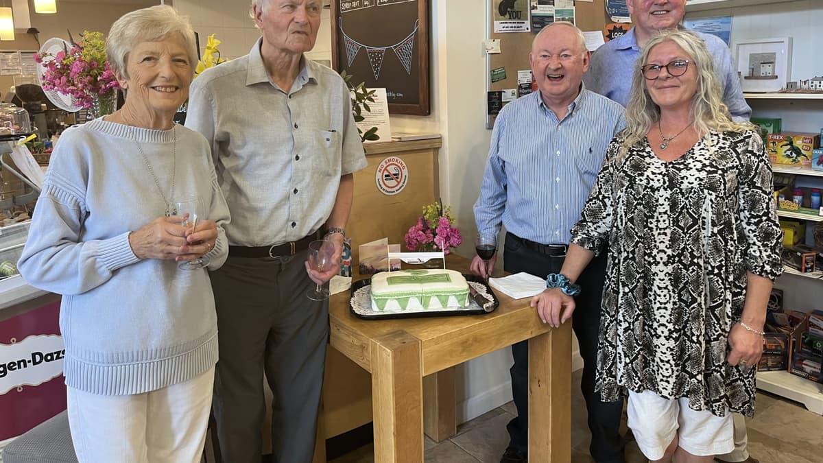Exbourne's Burrow Community Shop celebrates ten years underground ...