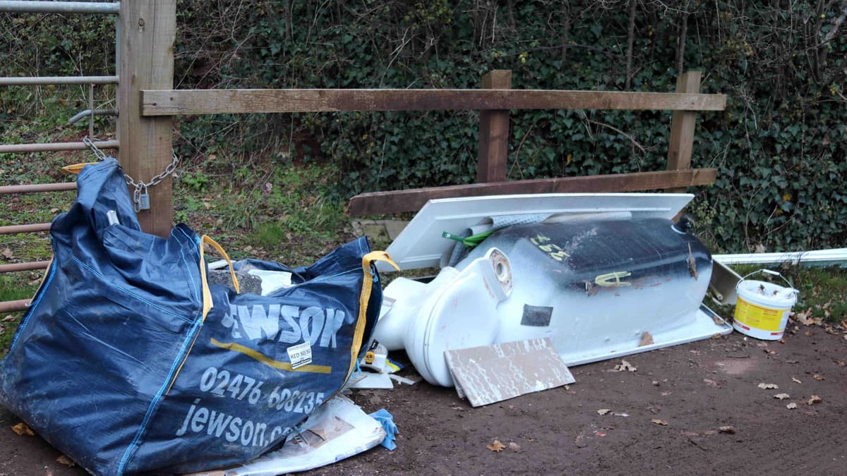 Lenient sentencing leading to low fly-tipping fines - councils warns ...