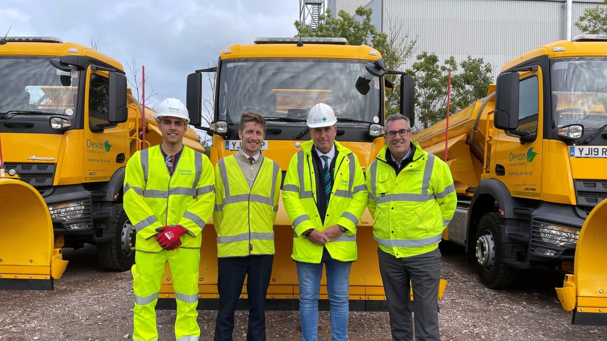 New gritters ready for action as winter begins | okehampton-today.co.uk
