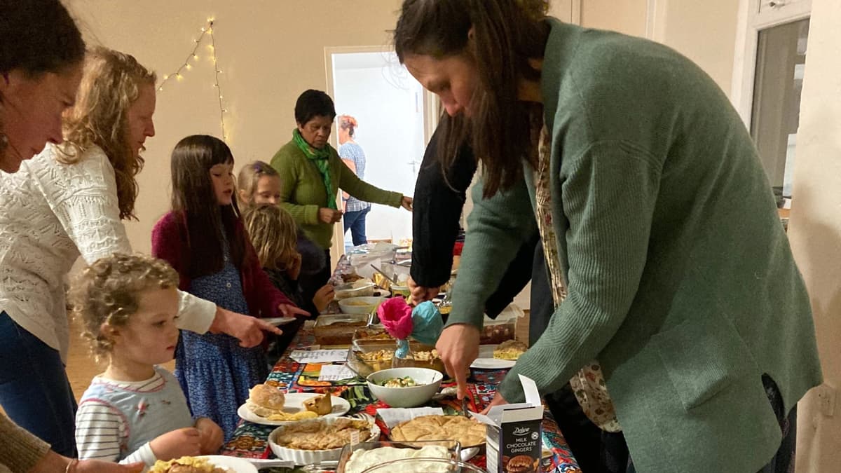 Okehampton residents enjoy final community feast of year | okehampton ...