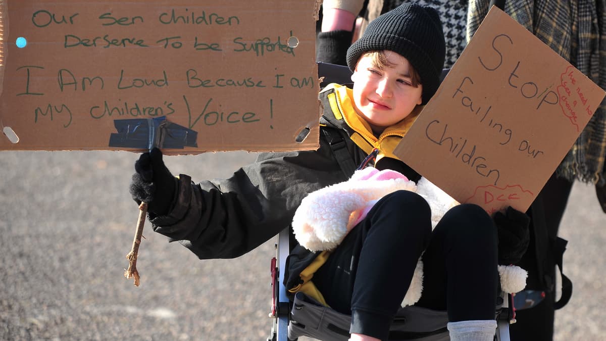 Our kids matter, say protesting parents of children with special needs ...