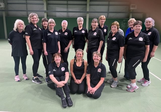 Okehampton Walking Netball Ladies show off their new kit | okehampton ...