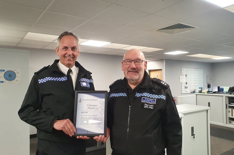 West Devon police chaplain honoured | okehampton-today.co.uk