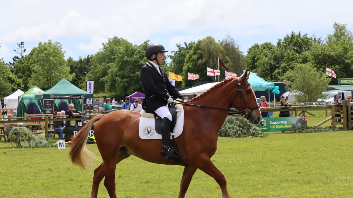 Para-equestrian shows off dressage skills at Devon County Show | okehampton-today.co.uk