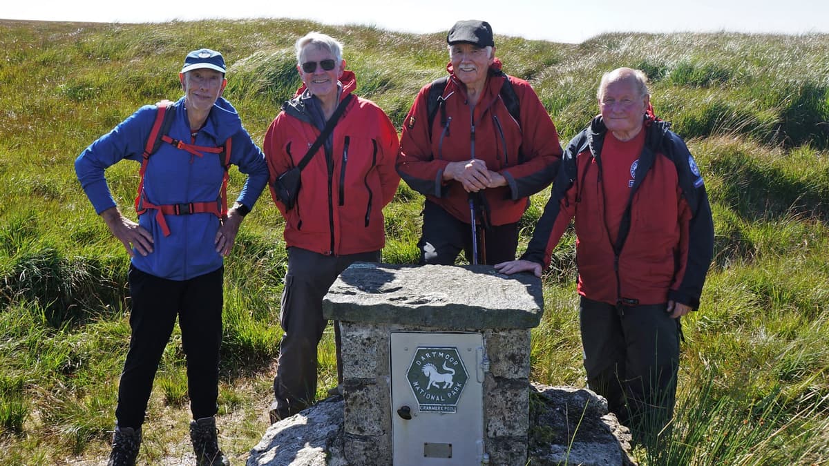 Pilgrimage to Cranmere Pool to remember mountain rescue legend ...
