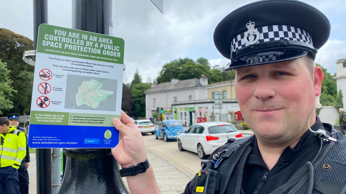 New powers to tackle Tavistock anti-social behaviour launched ...